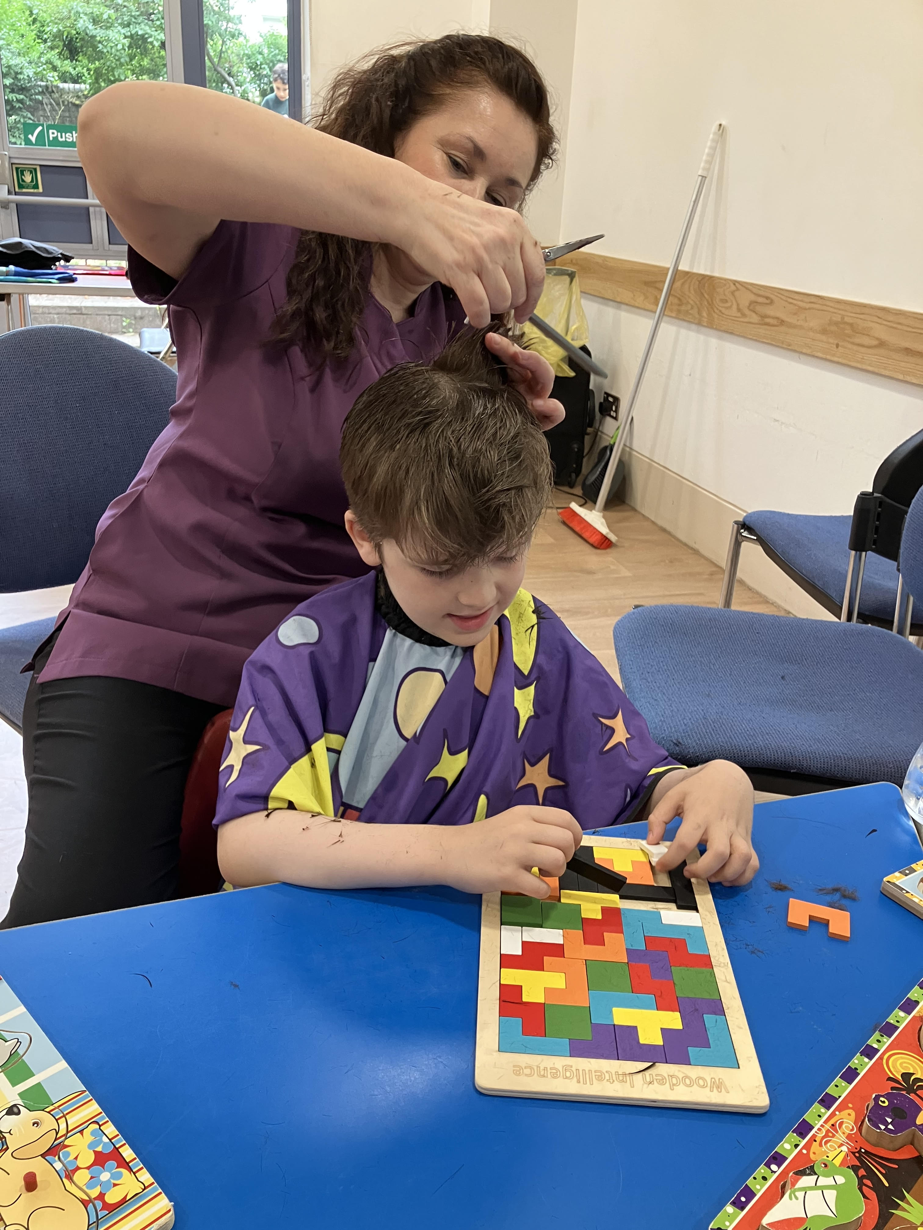 Skylarks - What's on - Hairdressing for children at the Crossway Centre